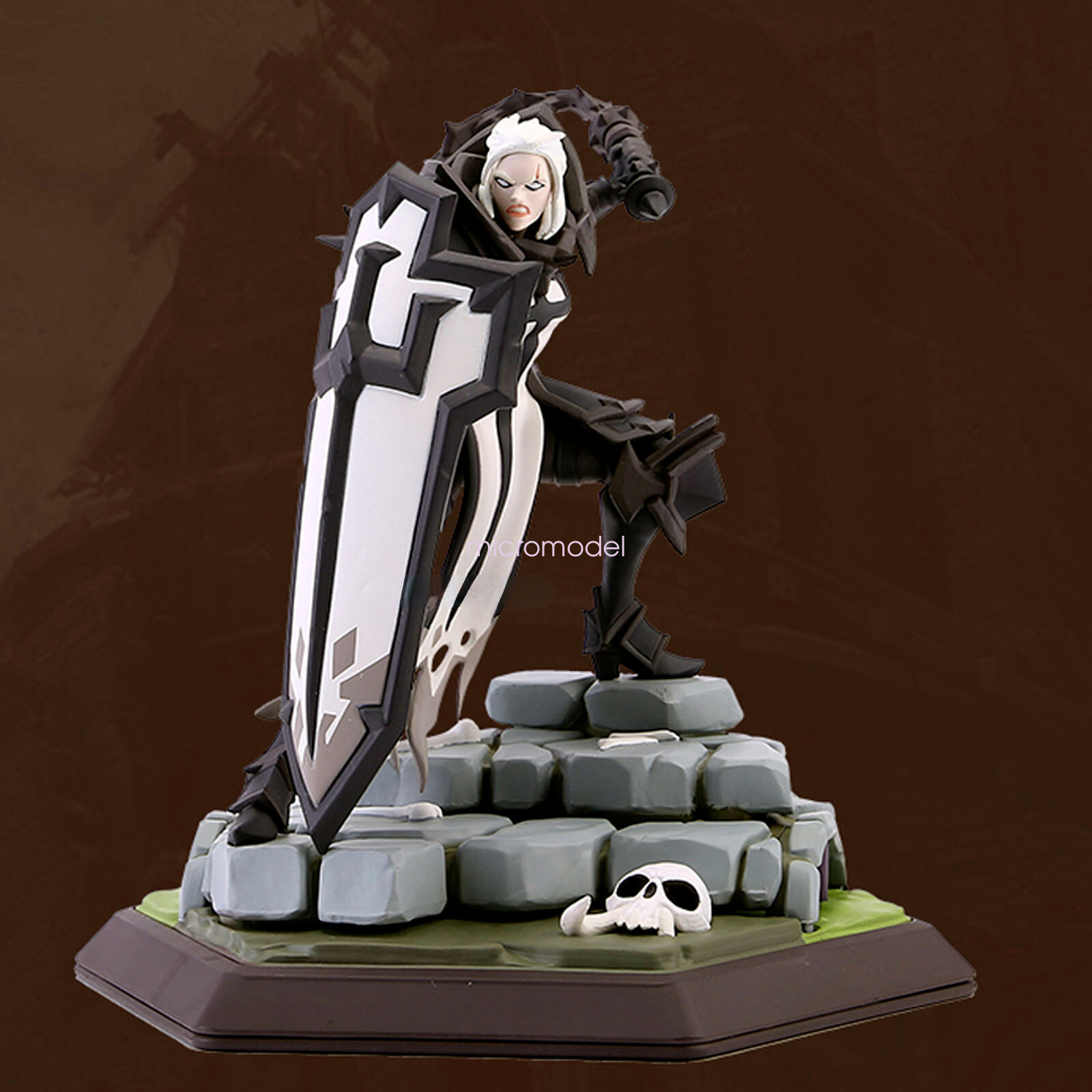 Blizzard Studio Diablo PALADIN 1/8 Statue PVC Figure Model Collectible ...