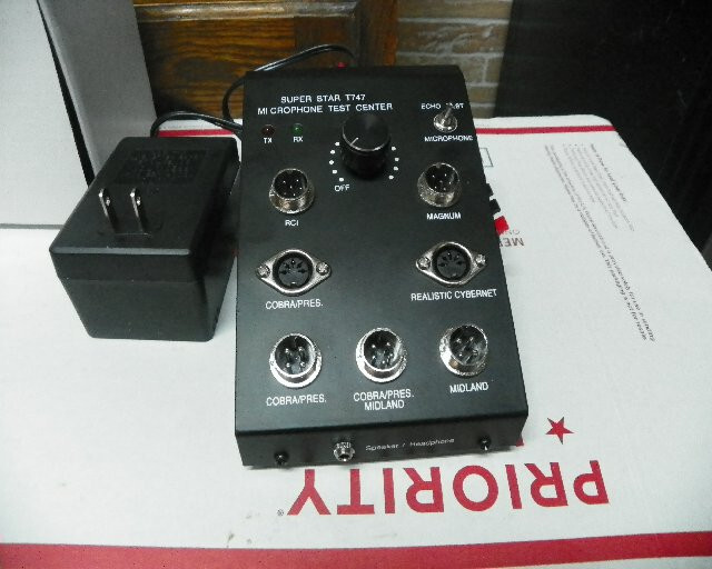 Microphone TEST CENTER BRAND NEW Super Star T747 WITH 12VDC POWER ...