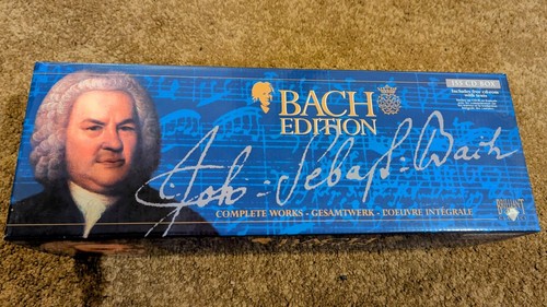 Bach Edition: Complete Works (2006), 155 CD box set 5028421931029 | eBay