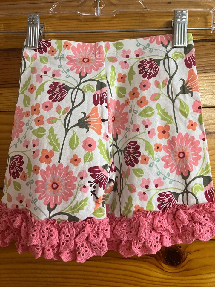 Matilda Jane Crystal Cove Shorties EUC Girls Happy and Free Floral ...