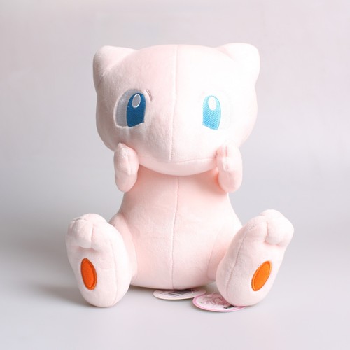 Official Licensed Sitting Mew Pokemon Plush Toys Soft Stuffed Doll | eBay