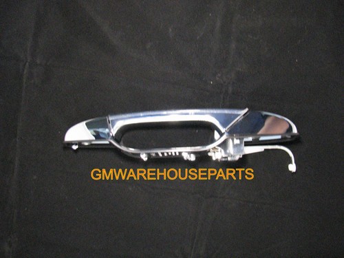 2007-2013 SILVERADO SIERRA CHROME DRIVERS REAR DOOR OUTSIDE HANDLE GM ...