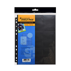 Guardhouse Shield 9 Pocket Archival (10 pack) Polypropylene Double ...