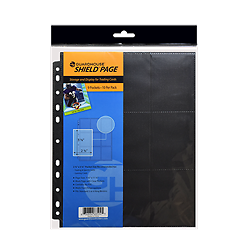 Guardhouse Shield 9 Pocket Archival (10 pack) Polypropylene Double ...