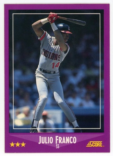 1988 Score Julio Franco Card #60 | eBay