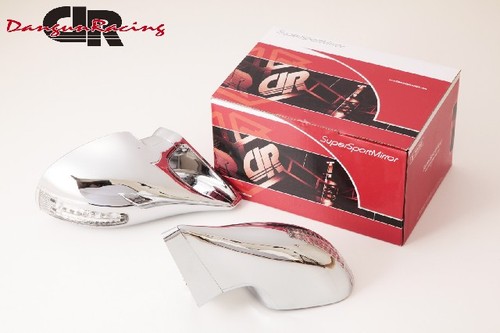 DTM2 Mirror LED Chrome Manual Adjust LHD For Mercedes-Benz E-Class ...