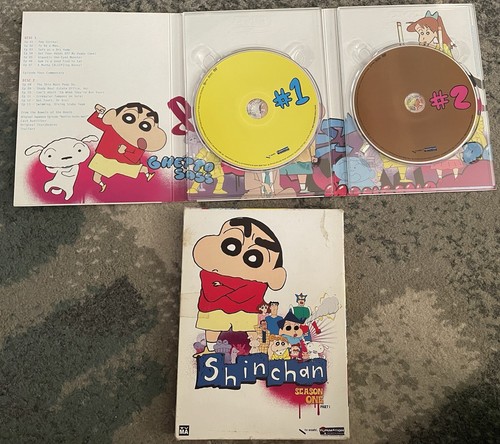 Shin Chan Season 1 Part 1 S1 Pt. 1 DVD 2008 Anime Funimation OOP 2 Disc ...