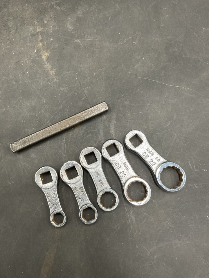 Mac Tools Sae Standard 3/8 Dr Torque Adapter Set Of 5 - 3/4 11/16 5/8 9 ...