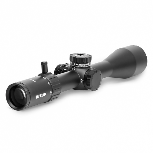 KiTOP Optics 5-20x50mm Crosshair Rifle Scope w/ FFP Illuminated MOA ...