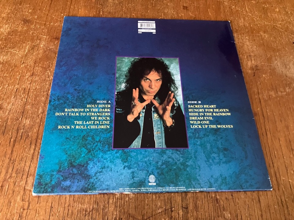 DIO Diamonds - The Best Of DIO LP Vinyl 1992 Dutch 1st Press RARE Black ...