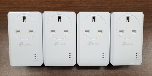4 x TP-Link TL-PA7017P GIGABIT 1000AV Powerline Adapters BT, Sky ...