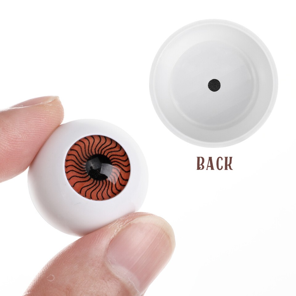 8 Hollow Devil Costume Realistic Eyeballs for Halloween Props Child Man ...