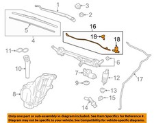 GM OEM Wiper Washer-windshield-washer Hose 10406943 for sale online | eBay