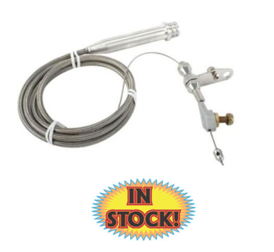 Lokar KD-2700HT - GM 700R4 Kick Down Cable - Braided Stainless Steel | eBay