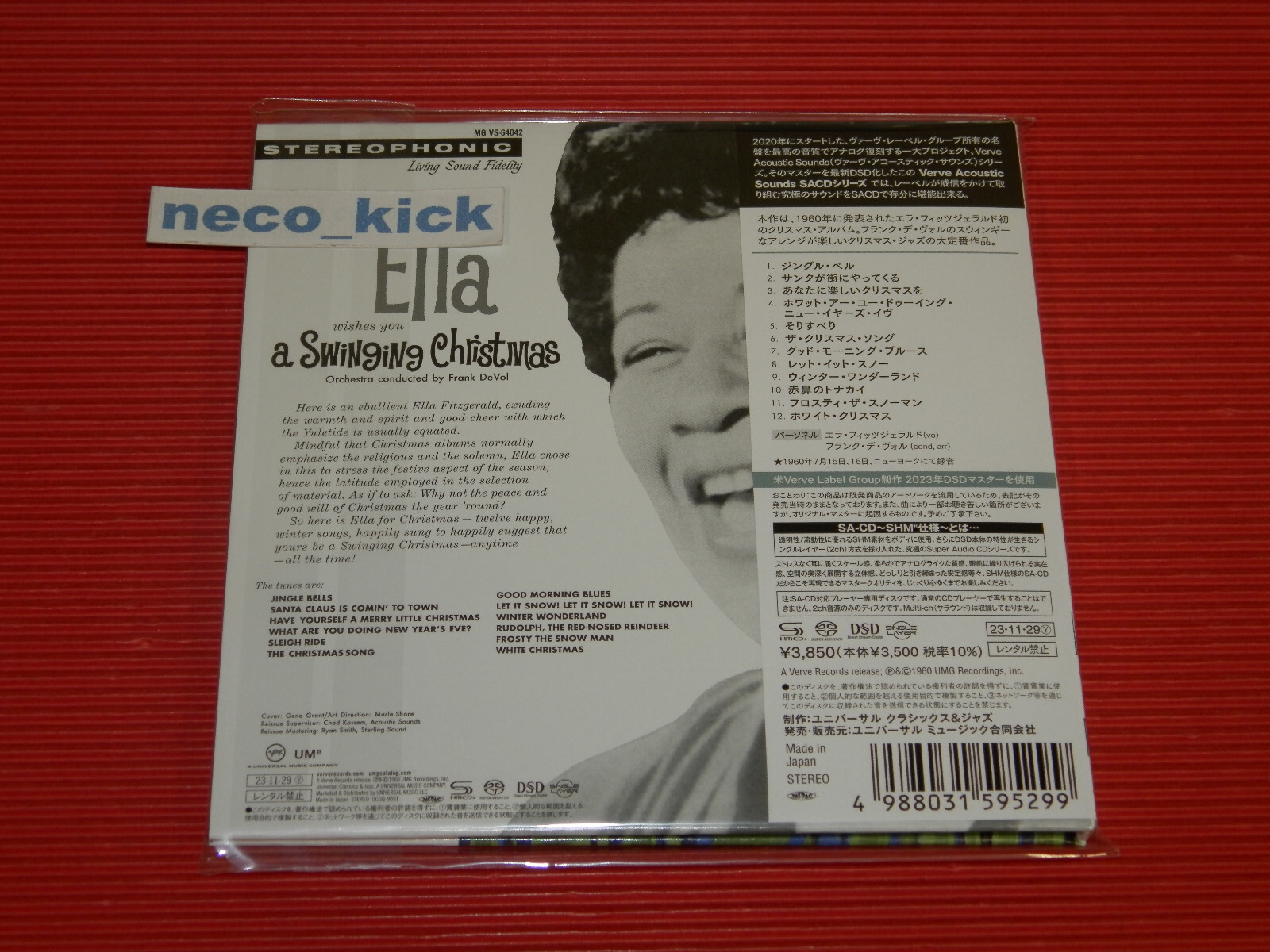 11B ELLA FITZGERALD WISHES YOU A SWINGING CHRISTMAS 2023 JAPAN MINI LP SHM SACD | eBay