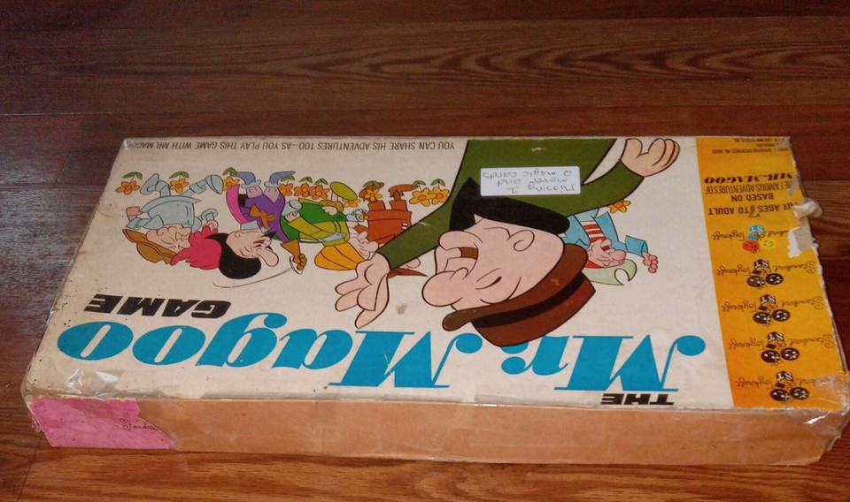 Vintage 1964 - Mr. Magoo Board Game - Standard ToyKraft Game *RARE* | eBay