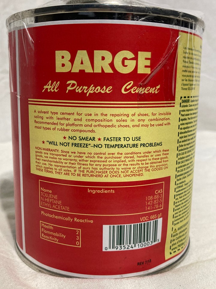 Barge All Purpose Contact Cement Glue DC-031 - 1 Quart 32 fl oz. USA | eBay