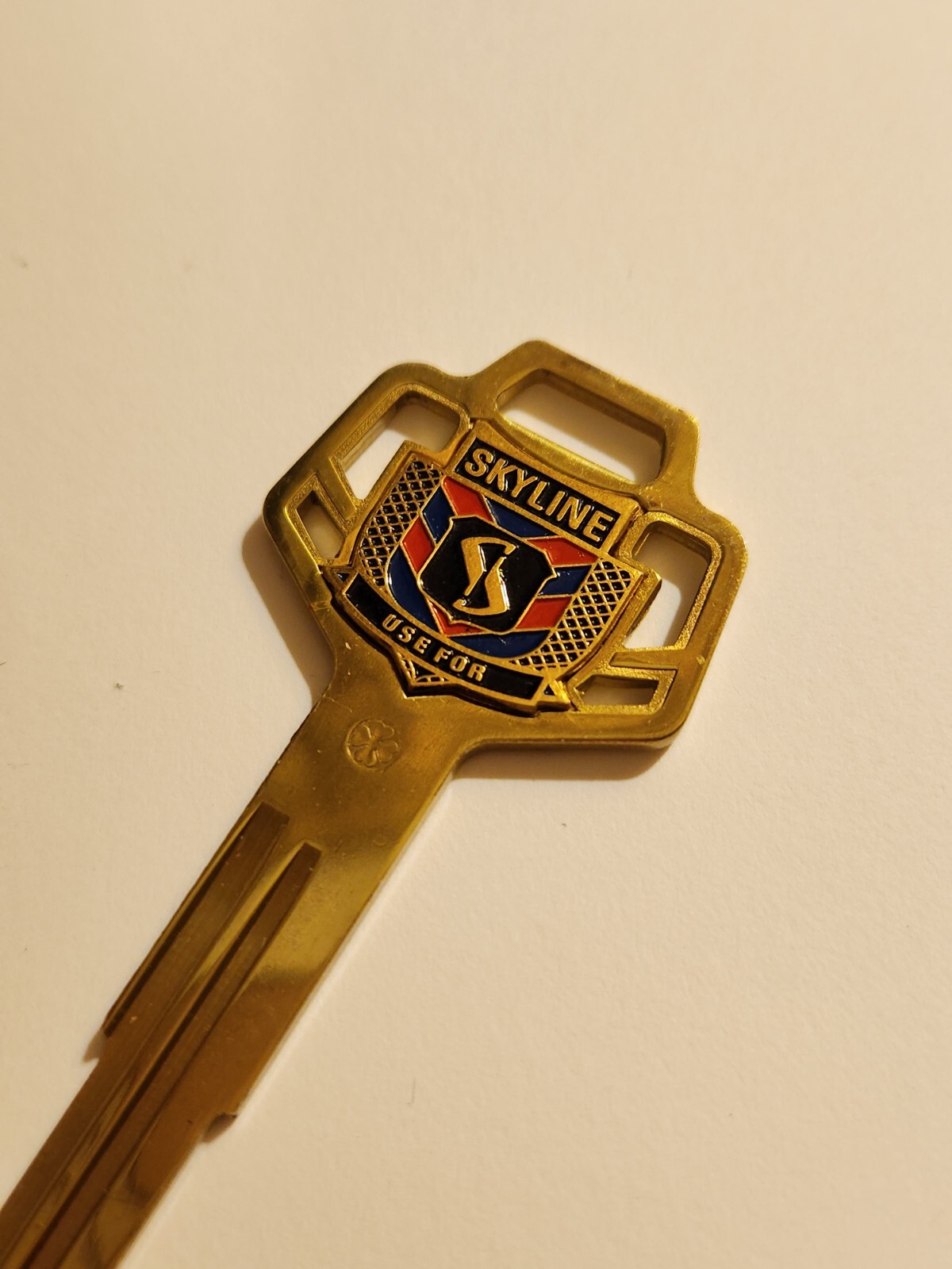 Royal Clover Fuki Nissan Skyline R30 R31 Vintage JDM Fashion Uncut Key ...