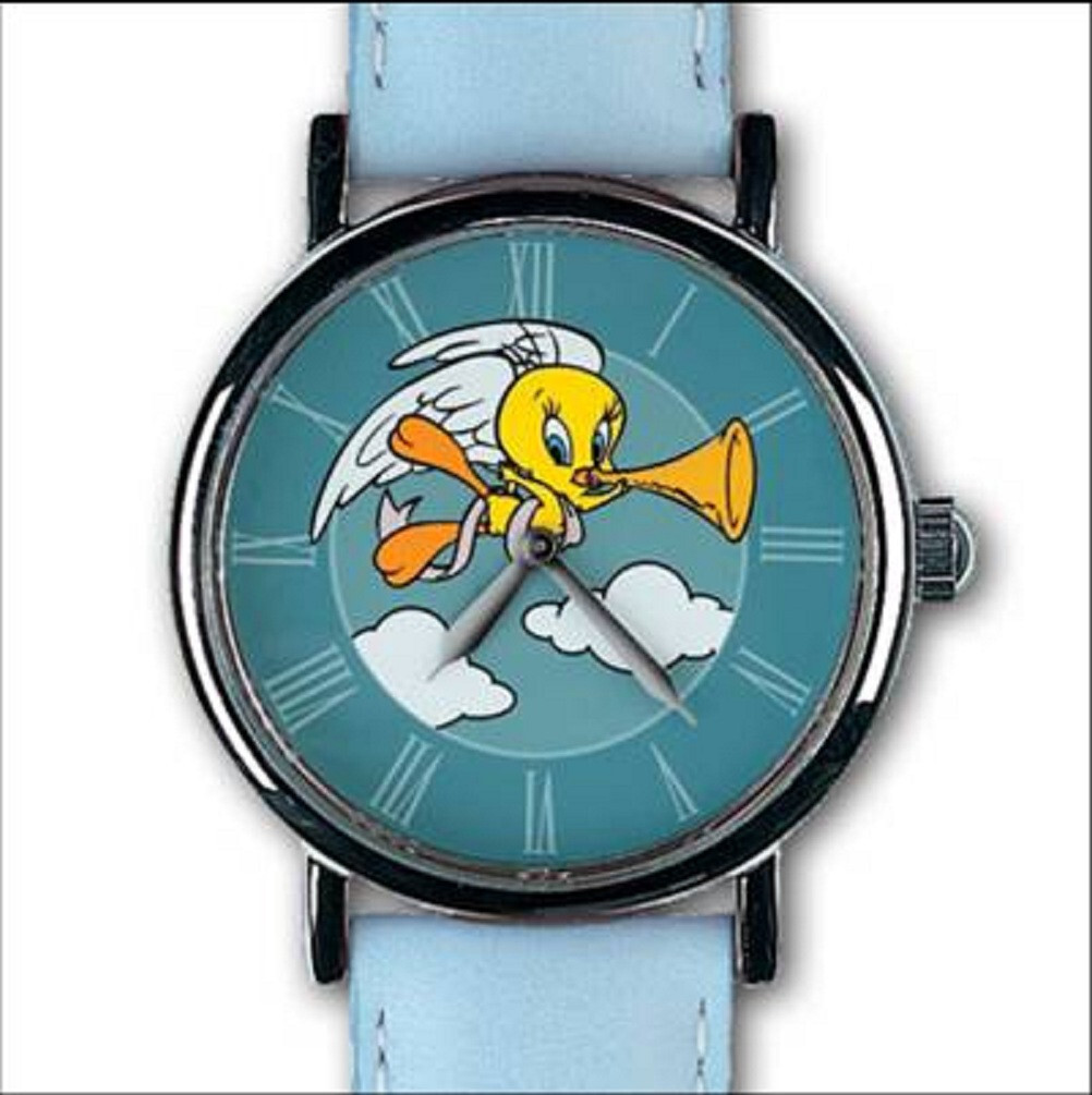 Tweety & Slvester luxury hand wrist watch Womens mens Roadrunner figure ...