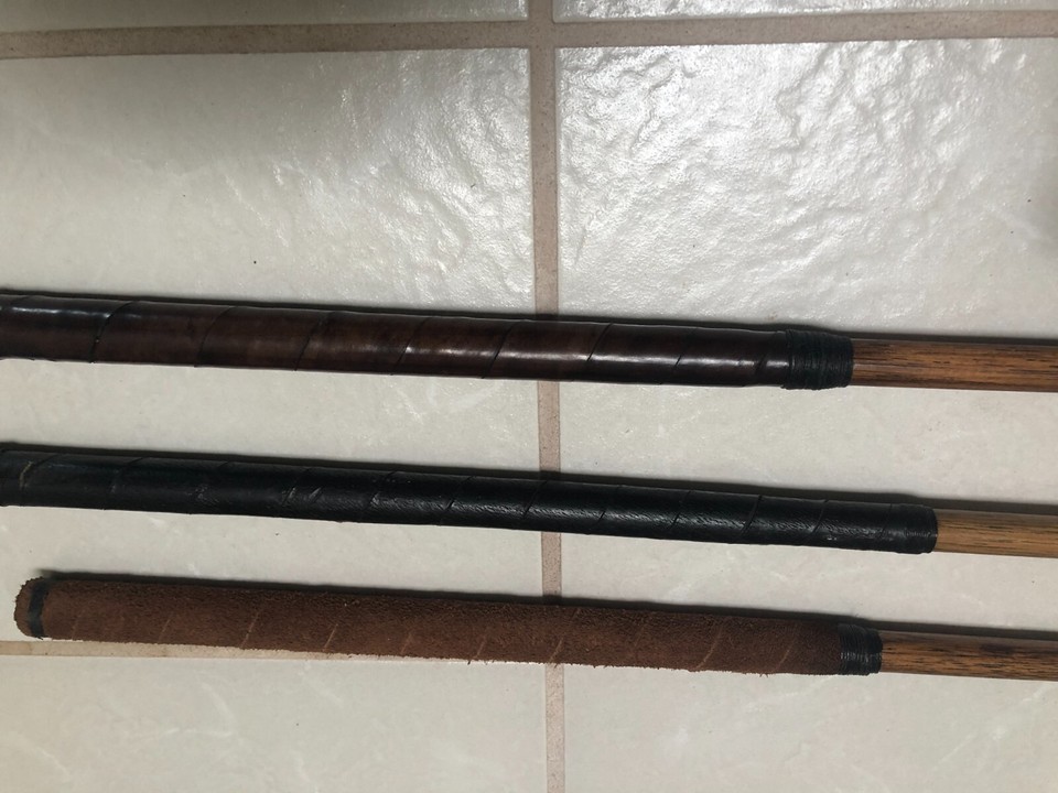 Antique Hickory Wood Shaft 8 Clubs Plus Thomas Stewart Putting Cleek ...