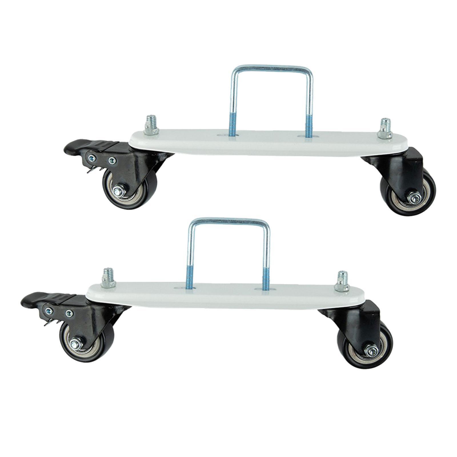 2Pcs Electric Heater Caster Bracket Frame Base Sturdy Repair Parts ...