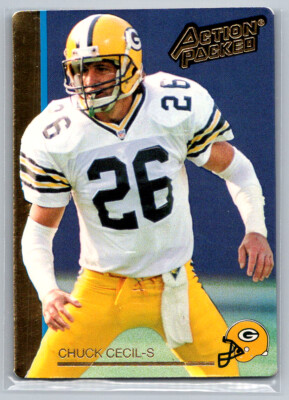 # 83 Chuck Cecil Green Bay Packers 1992 Action Packed | eBay