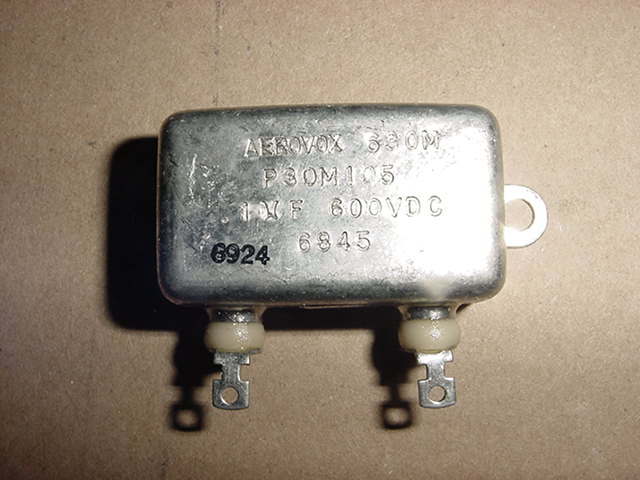 New AEROVOX Capacitor P30M 600 VDC .1 MFD .1 uf P 30 M P30M105 600VDC ...