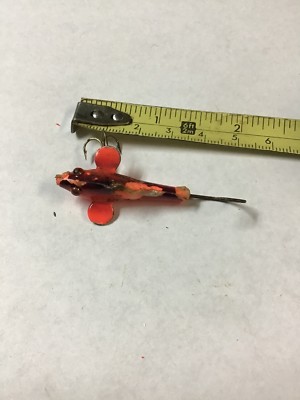 Vintage Rare AIR-PLANE 2” Fishing Lure Glider Orange | eBay