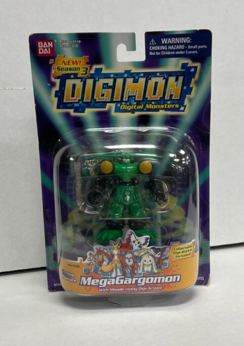 Digimon: MegaGargomon Action Figure (2002) Bandai New Season 3 | eBay