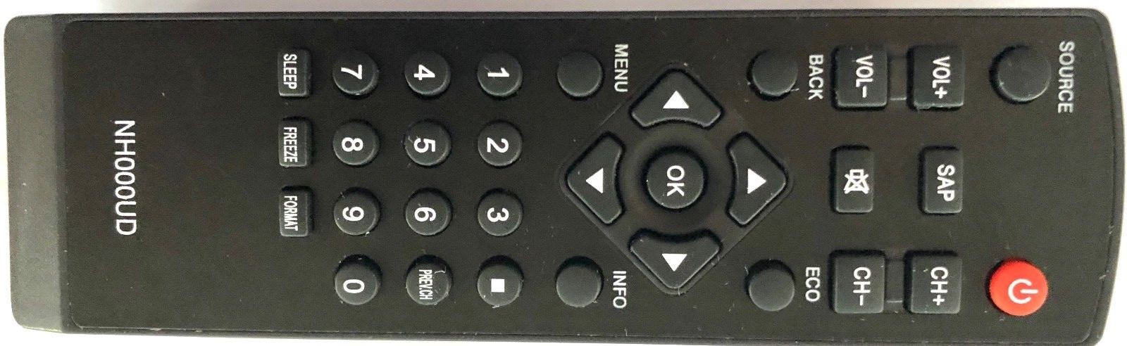 Emerson NH000UD Remote Ver 2010 LC195SLX LC195EMX LC190EM1 LC260EM1 ...