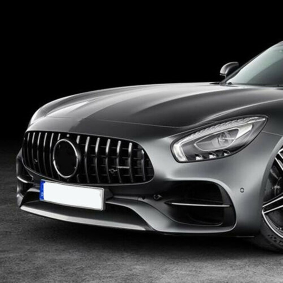 Car Front Bumper Grille For Mercedes Benz GT S C190 R190 2015-2017 ...
