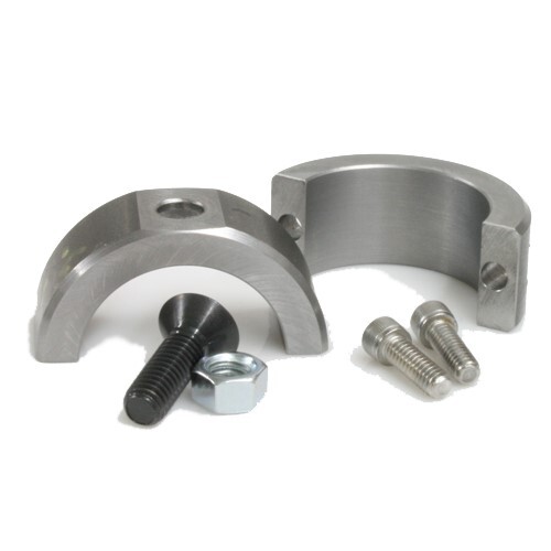8 pc - 2 Bolt Steel Universal 2.25" Fabrication Clamps with Flush Mount ...