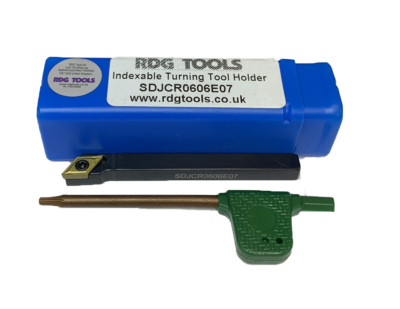 10MM DCMT 07 INDEXABLE LATHE TURNING TOOL RH 10MM SHANK DCMT07 INSERT ...