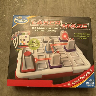 LASER MAZE BEAM BENDING LOGIC GAME THINKFUN Complete Tested | eBay