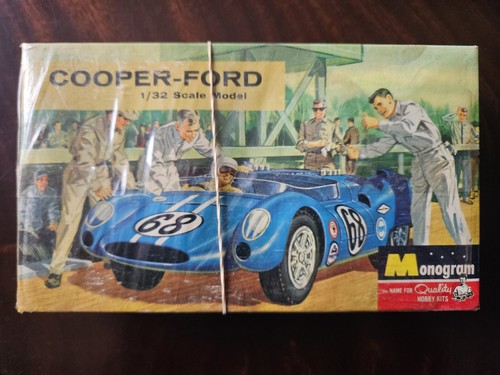 Monogram Cooper Ford 1/32 Scale Show Model - Vintage 1964 New Unsealed ...