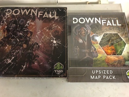 DOWNFALL : DELUXIFIED + UPSIZED MAP PACK - superbe jeu TMG - Kickstarter NEUF | eBay