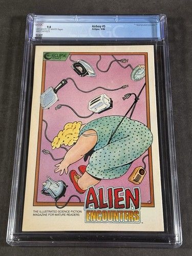 Airboy #5 1986 CGC 9.8 4421541025 Chuck Dixon Dave Stevens | eBay