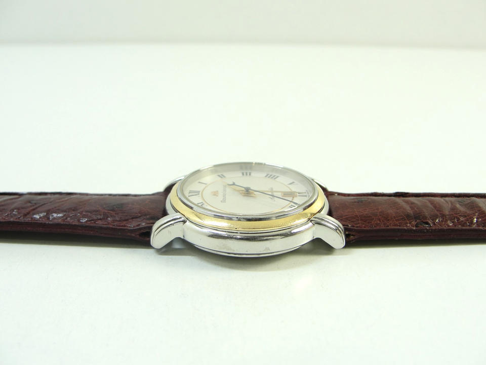 MAURICE LACROIX PONTOS AUTOMATICO ACCIAIO ORO CON LUNETTA IN ORO 18kt ...