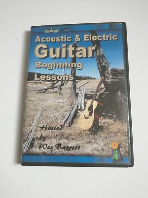 ACOUSTIC & ELECTRIC GUITAR BEGINNING LESSONS DVD WES BARRETT | eBay