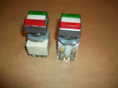 2pc Square D Cluster Push Button 9001KM-38 USED | eBay
