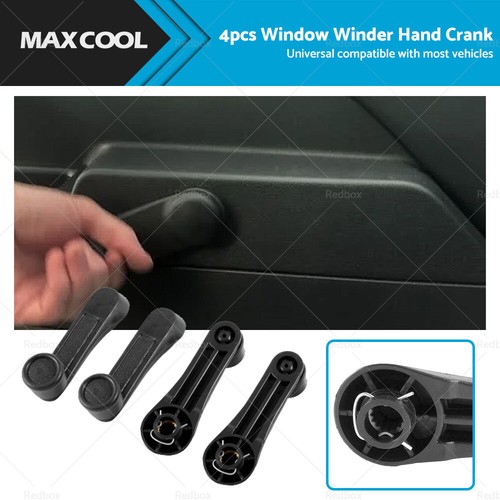 4PCS Universal Auto Car Truck Window Cranks Manual Winder Handle Hand ...