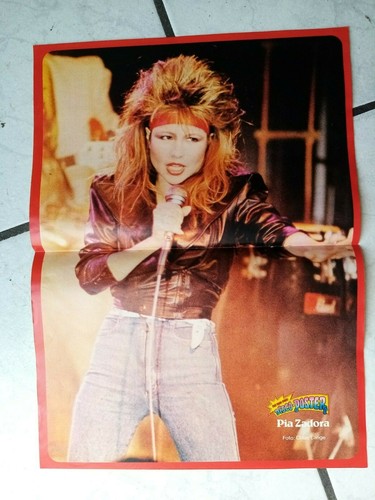 Music poster 70/80s music group "Pia Zadora" | eBay