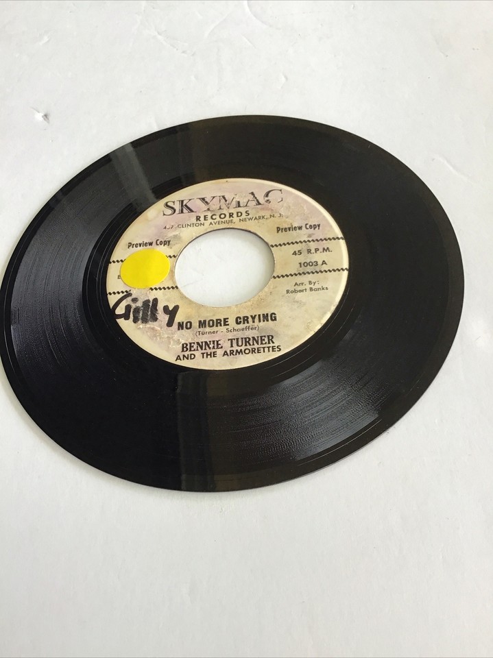 45 BENNIE TURNER AND THE ARMORETTES/No More Crying-Ching Ching Wong VG+ ...