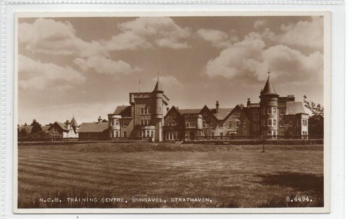 N.C.B. TRAINING CENTRE, DUNGAVEL HOUSE STRATHAVEN: Lanarkshire postcard ...