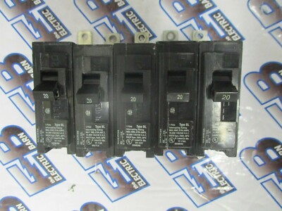 Siemens ITE B120 Circuit Breaker (1 LOT OF 5) 20 Amp 120V 1P Bolt On ...