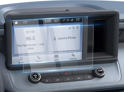Reinforced Glass Center Navigation Screen Tempered Film For Ford ...
