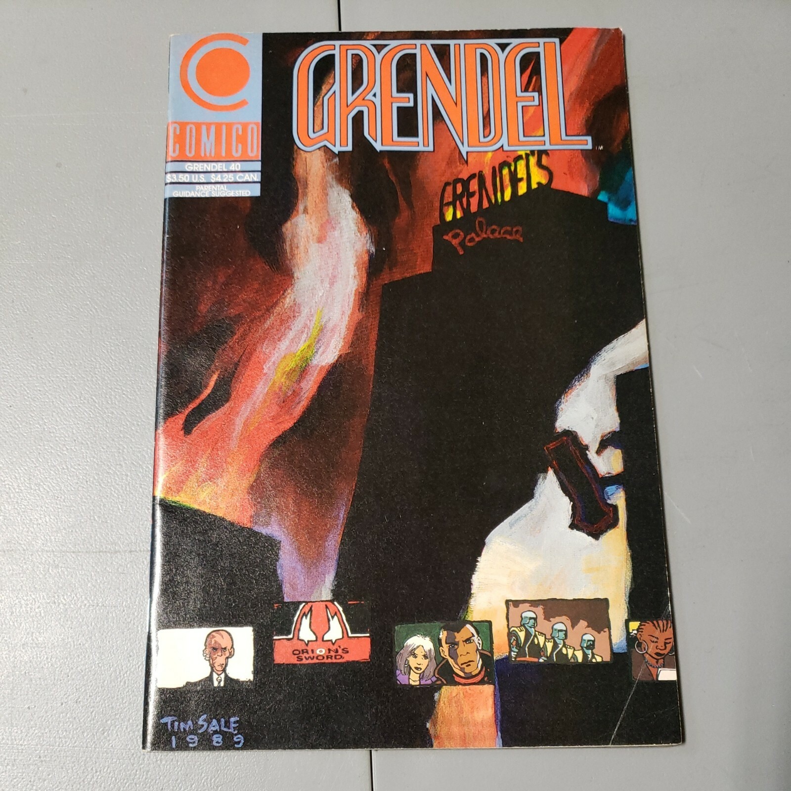 Grendel #40 Last Final Issue Tim Sales Comico Comics | eBay