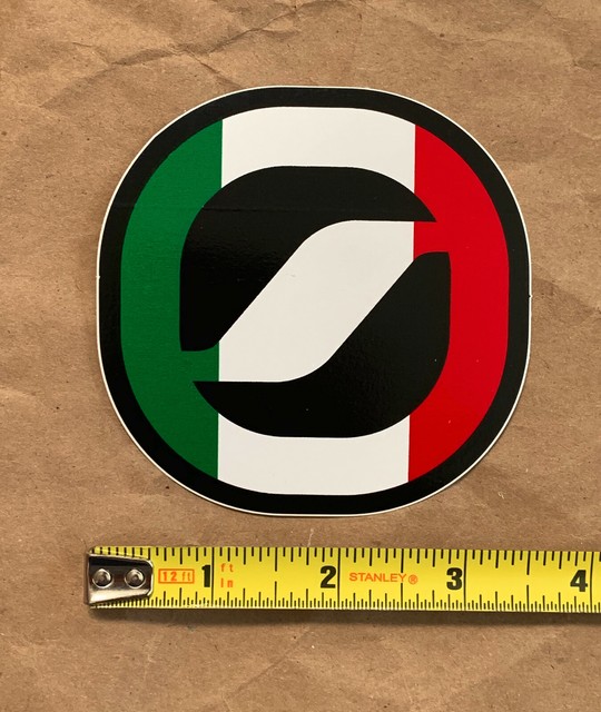 Scarpa logo sticker decal, genuine, original, 3.5" diameter, NEW | eBay