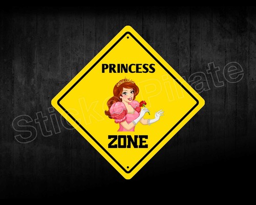 *Aluminum* Princess Zone Funny Metal Novelty Sign 12"x12" | eBay