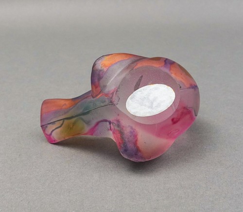 Fenton Vintage Hand Painted Satin Reuven Art Glass Bird Figurine | eBay